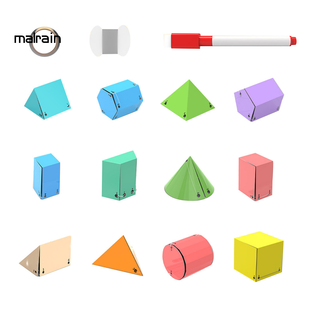 Ma 3d Geometry Kit Pull String 3d Geometry Learning Book 3d Geometry Learning Tool for Spatial ...