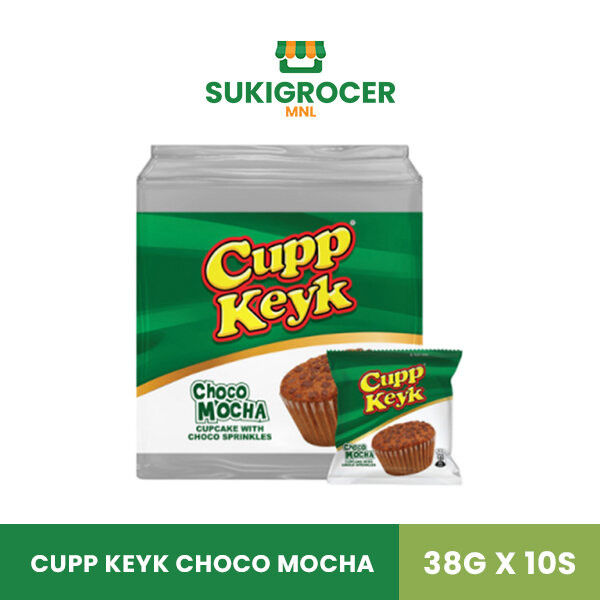 Cupp Keyk Choco Mocha 38G x 10's | Shopee Philippines