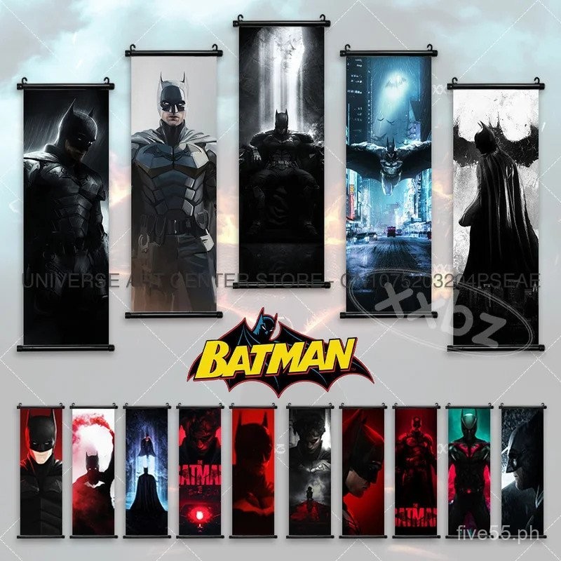 Superhero Batman Bruce Wayne posters home decor Joker Wall artwork ...