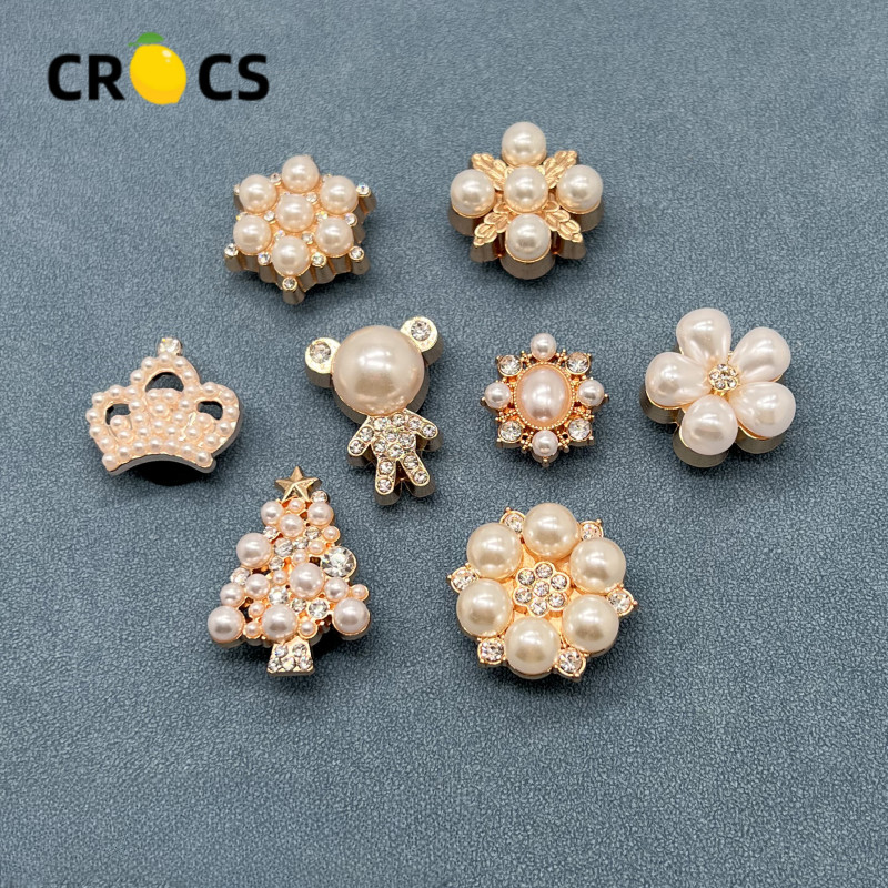 Jibbitz Crocs Charms Hole Shoes Flower Accessories Crocs Shoes Flower ...