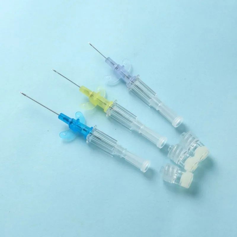 50pcs Disposable IV Cannula Intravenous Injection Catheter with Wing ...