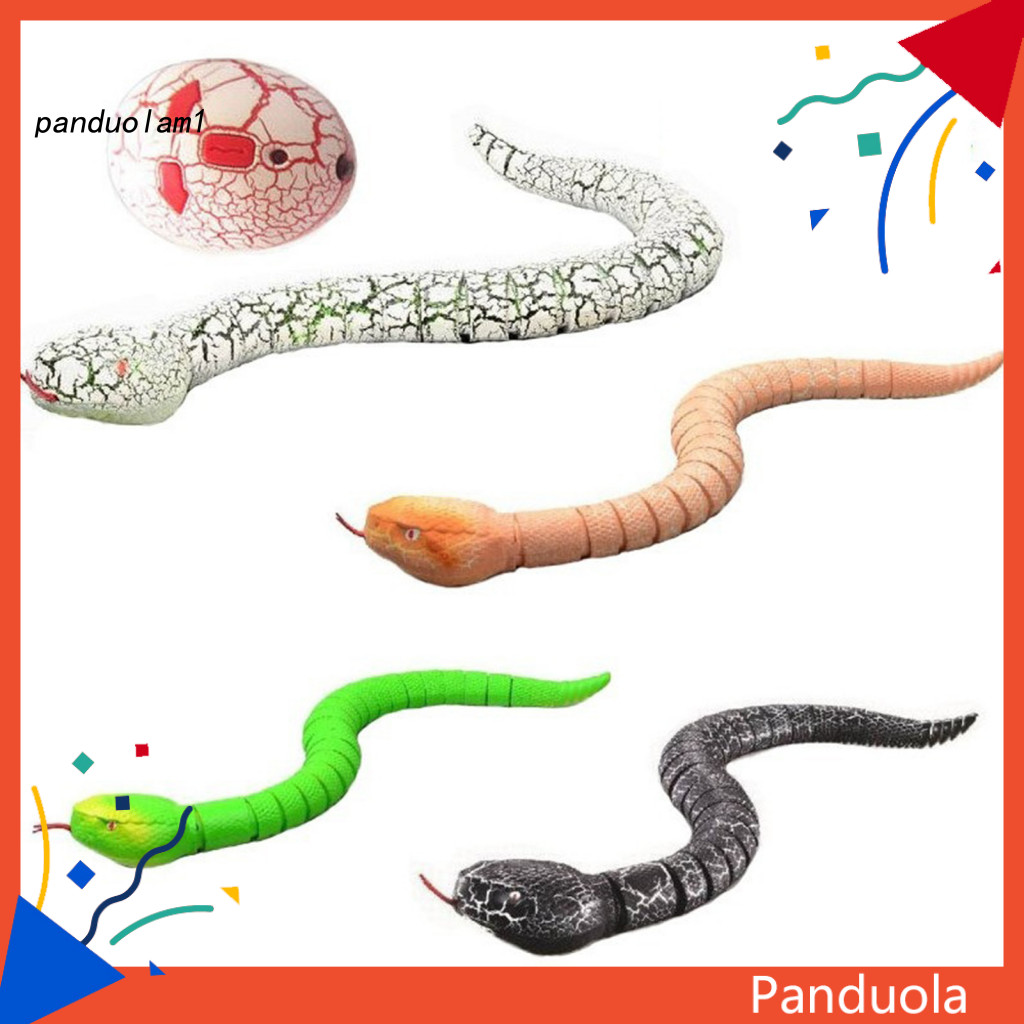 PANDU Remote Control Toy Plastic Snake Model Realistic Remote Control ...