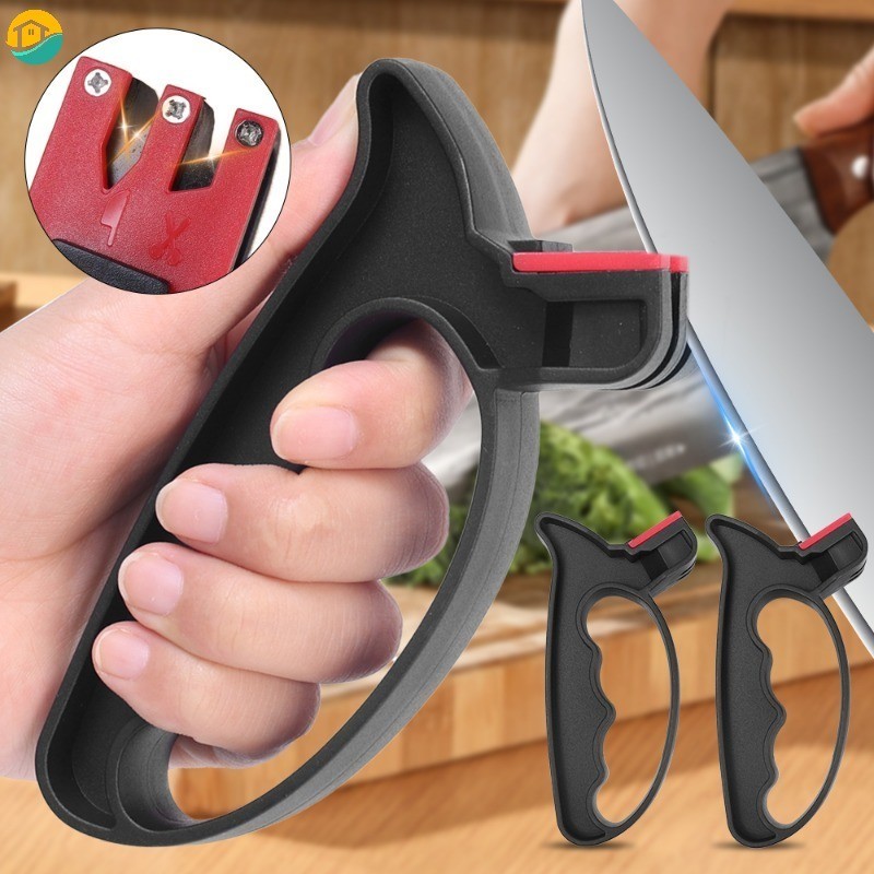 Professional Portable Handheld Knife Sharpener Durable Metal Scissor ...