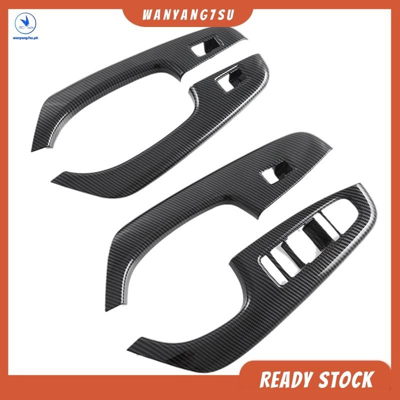 [wanyang7su] Car Window Lift Switch Button Cover Interior Door Armrest ...