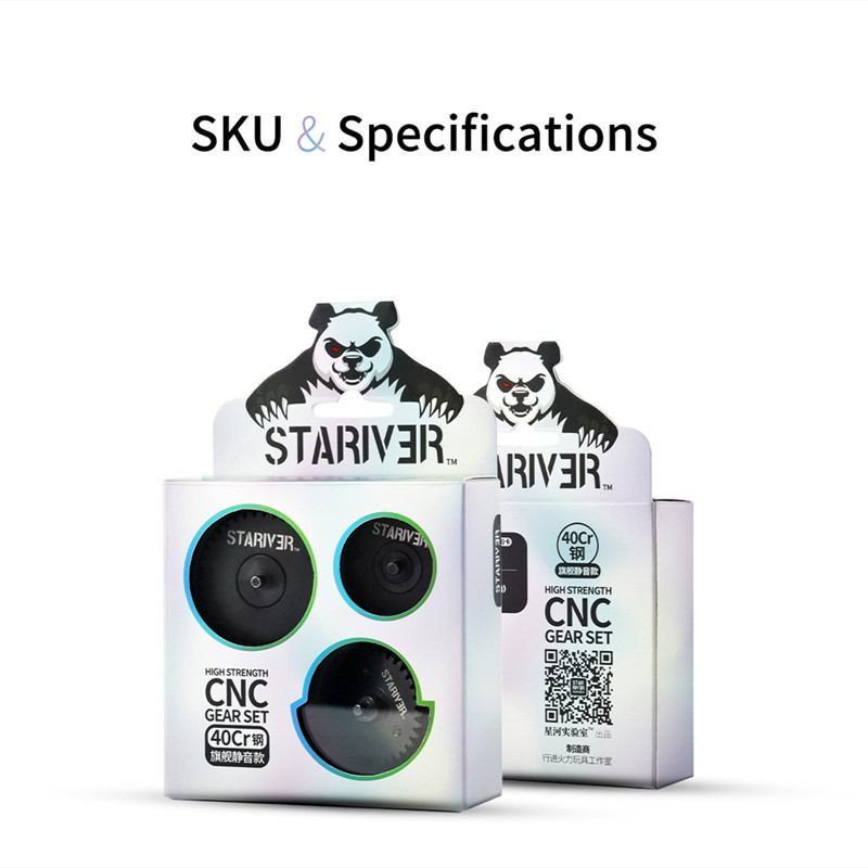 STARIVER color card 40CR motorcycle explosion-proof fully silent CNC ...