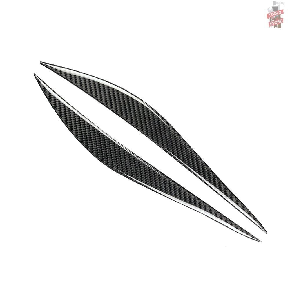 Carbon Fiber Headlights Eyebrows Eyelids for BMW F30 320i 325i 316i ...