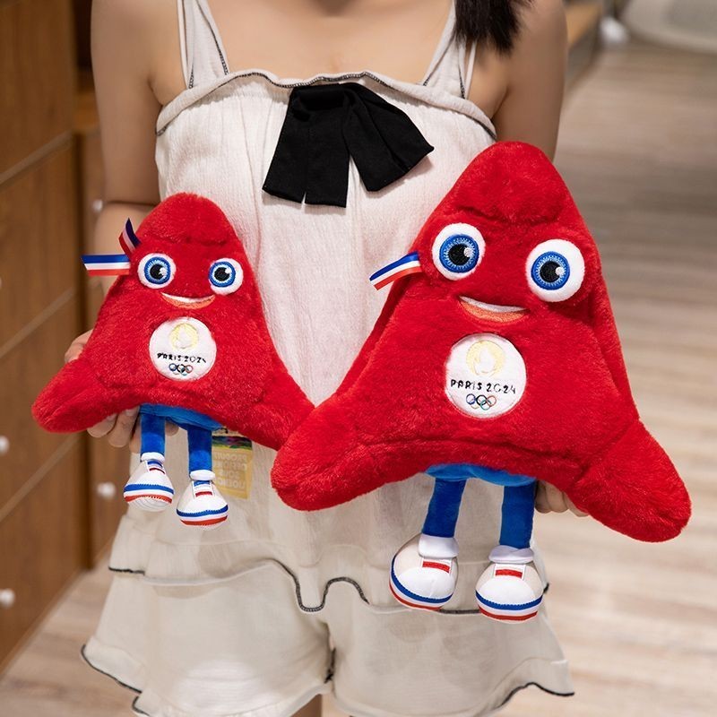 2024 Paris Olympics Mascot Doll Plush Toy Olympic Games Frege Doll Cute ...