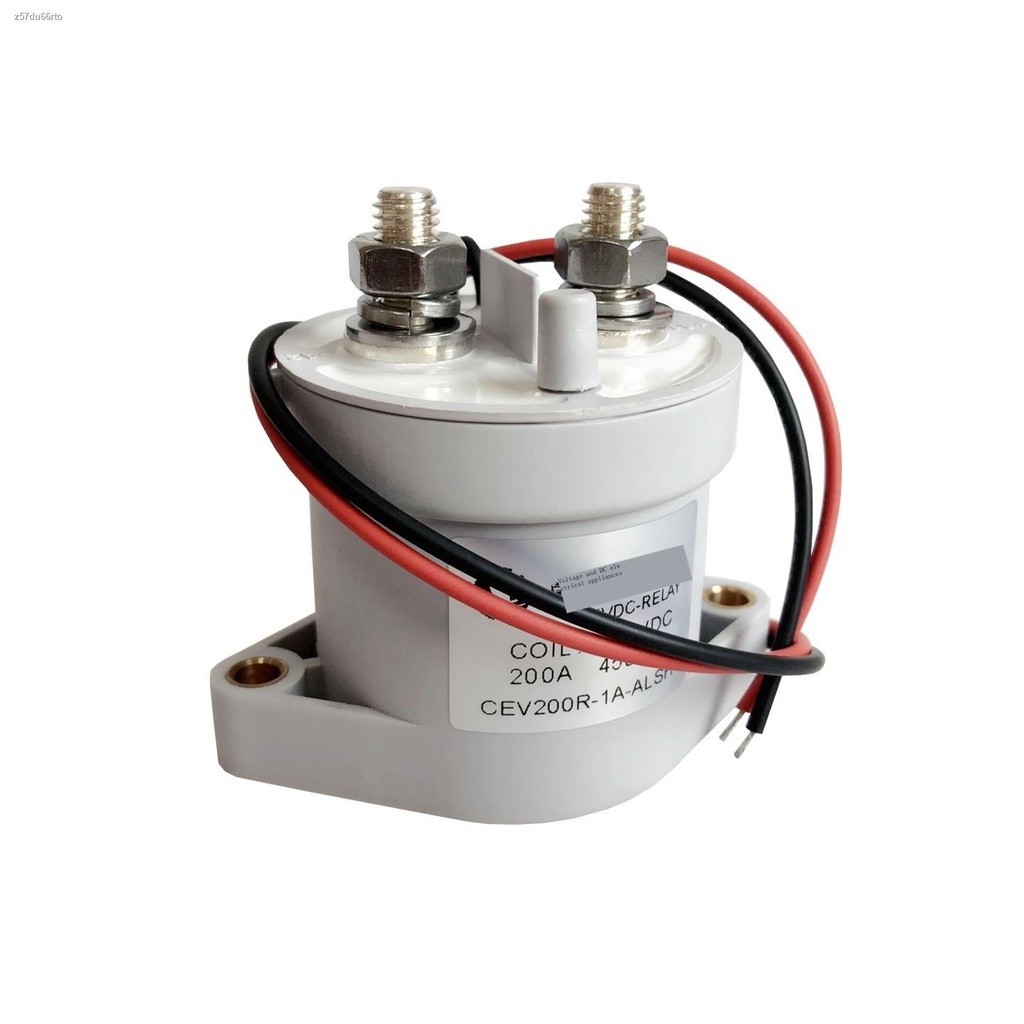 CEV200A vacuum high voltage DC electric vehicle relay contactor battery ...
