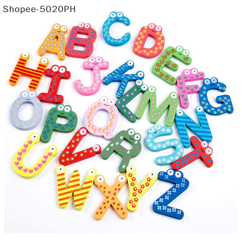 # Hardware # 1Set Magnetic Learning Alphabet Letters Fridge Magnets ...