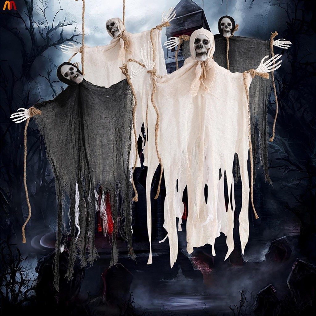 Halloween Scary Hanging Ghosts Creepy Scary Haunted House Prop | Shopee ...