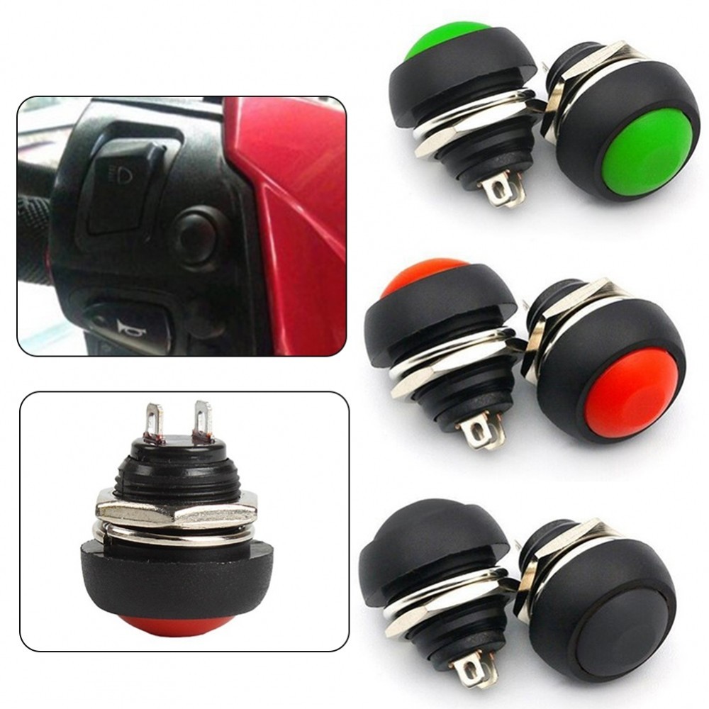 Easy Install Mini Waterproof Momentary Push Button Switch for Mini ...