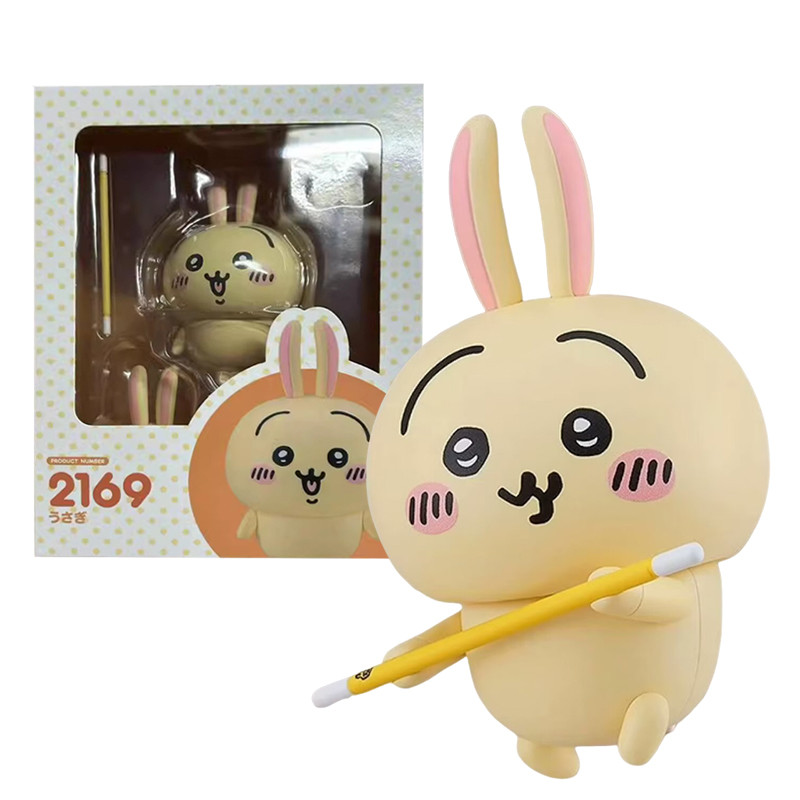 Chiikawa Nendoroid Usagi Hachiware Action Figure Usagi Collectible ...