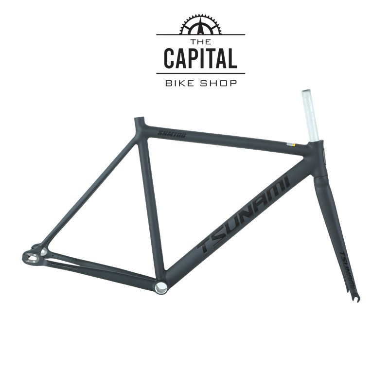 Tsunami Snm100 Fixed Gear Bicycle Frameset 49cm 52cm Aluminum Racing ...
