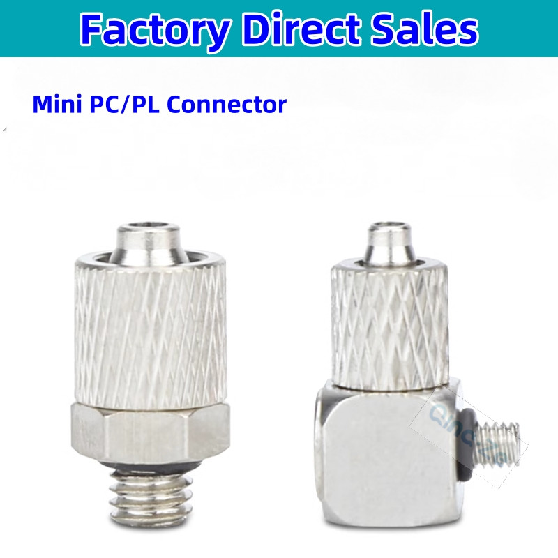 KPL Male Thread M3 M4 M5 M6 -Air Tube 3mm 4mm 6mm OD Mini Pneumatic ...