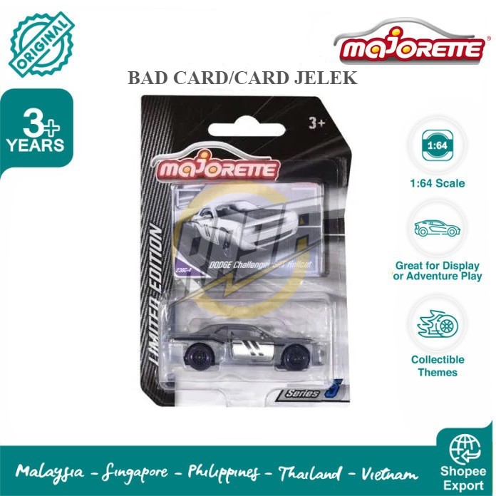Majorette Limited Edition - Dodge Challenger SRT Helicat | Shopee ...