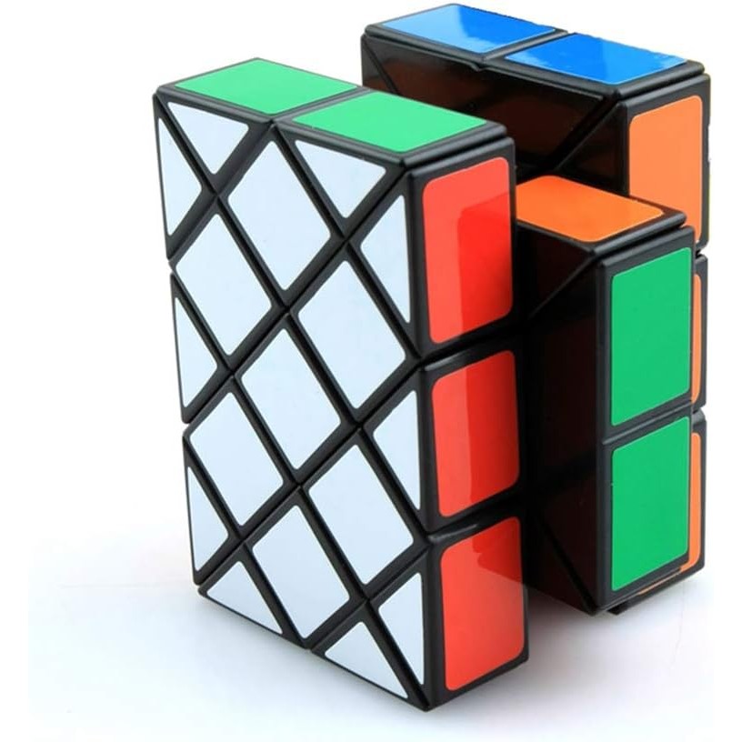 Yealvin 3x3 Ancient Double Fisher Cube 3x3 Yileng Skewb Cube Magic Cube ...