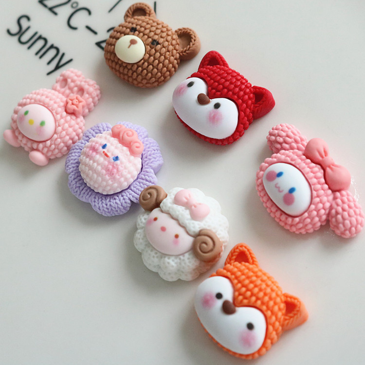 Cute Flower Melody Croc Charms Fox Animal Crocks Design Jibbitz Bear ...