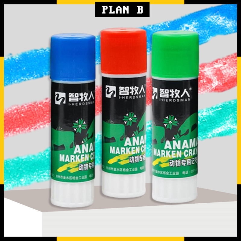 3pcs Assorted Color Pig Marker Crayon Animal Marker Crayon For Pig ...