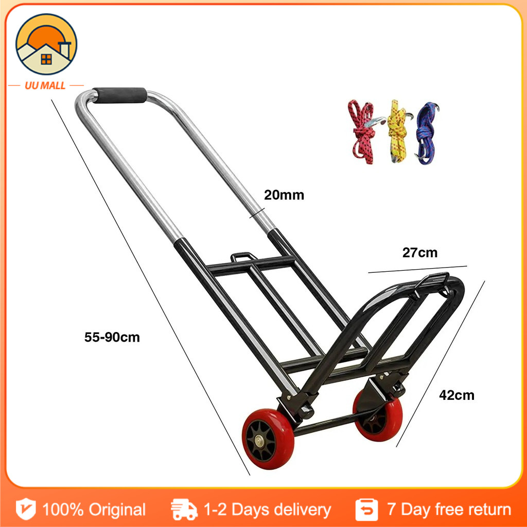Hand Truck ，Foldable Shopping Trolley ，Black Trolley，Pulley Portable ...