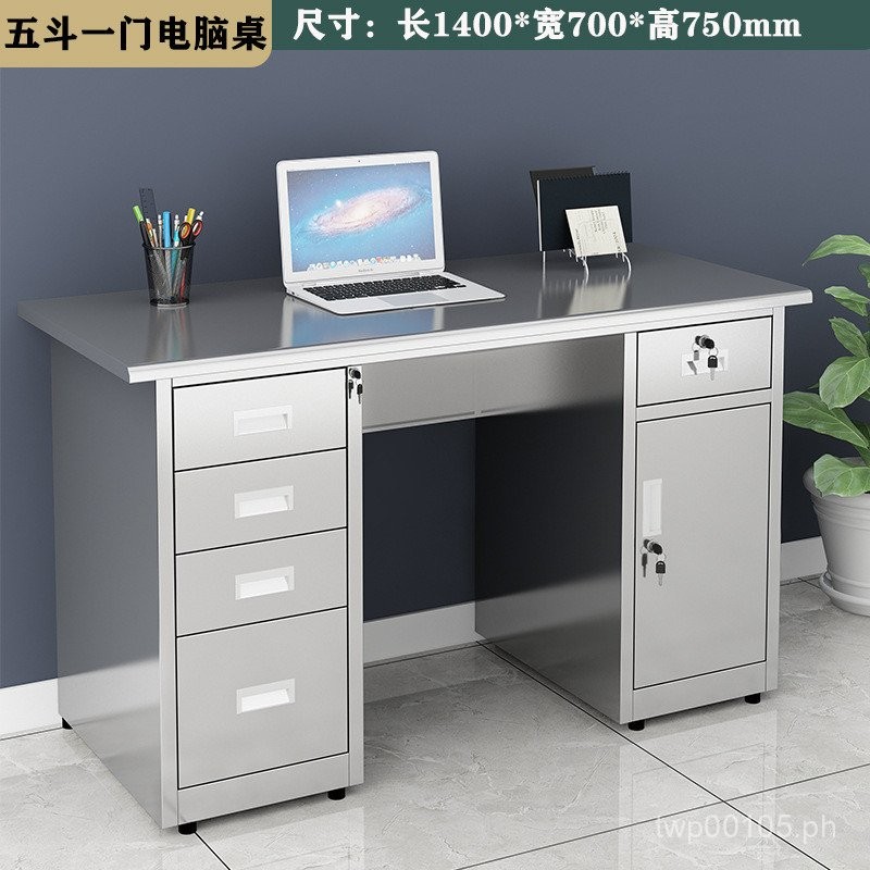 304Stainless Steel Desk Computer Desk Dust-Free Workshop Workbench ...