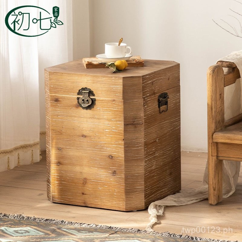 American Country Sofa Square Table B & B Shooting Decoration Props Sofa ...