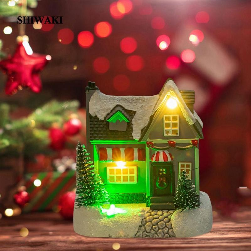 [Shiwaki] Lighted up House Party Supply Gift LED Lighted Christmas ...