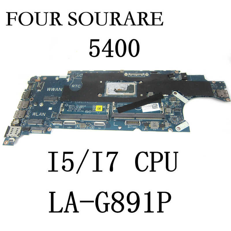 For Dell Latitude 5400 Laptop Motherboard with I5-8265U/I7-8665U CPU CN ...