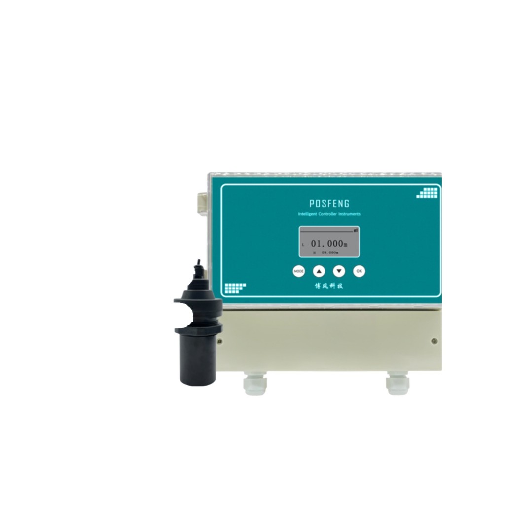 Split ultrasonic level gauge Water level gauge Material gauge ...