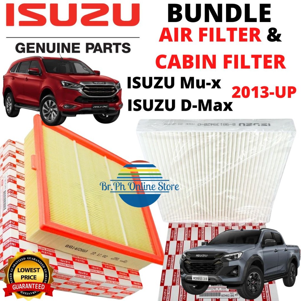 ISUZU BUNDLE AIR FILTER + CABIN FILTER FOR ISUZU DMAX (2013-UP) & ISUZU ...