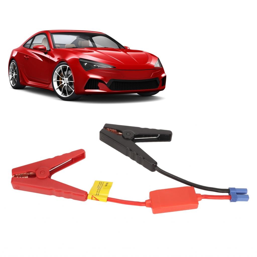 Eleganthome Car Battery Jumper Cable Easy Wiring 10 AWG Anti Reverse ...