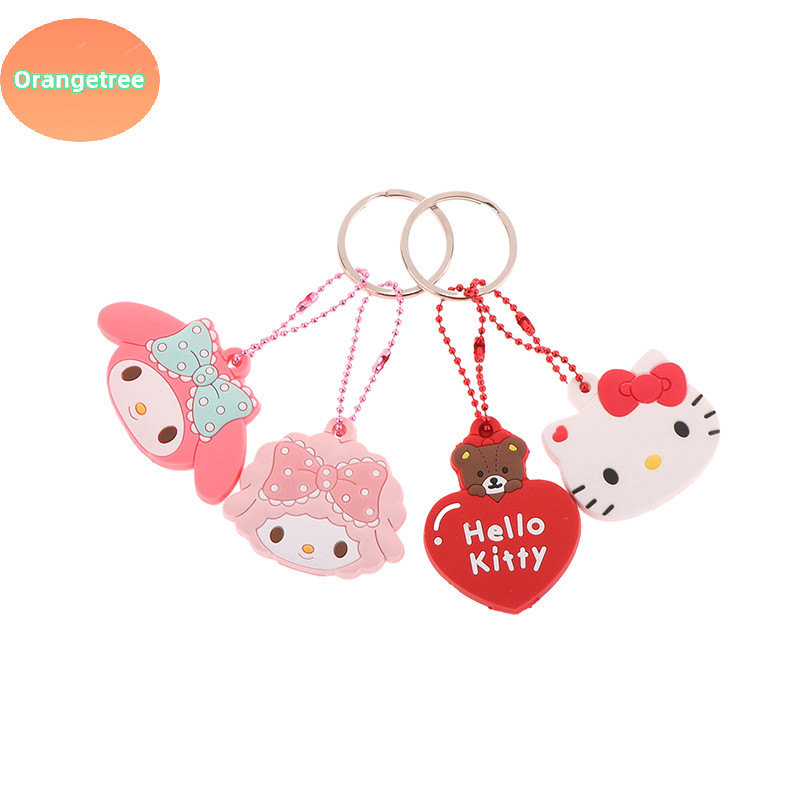 OrangeTree Sanrio Key Protective Caps Set Kawaii My Melody Hello Kitty ...