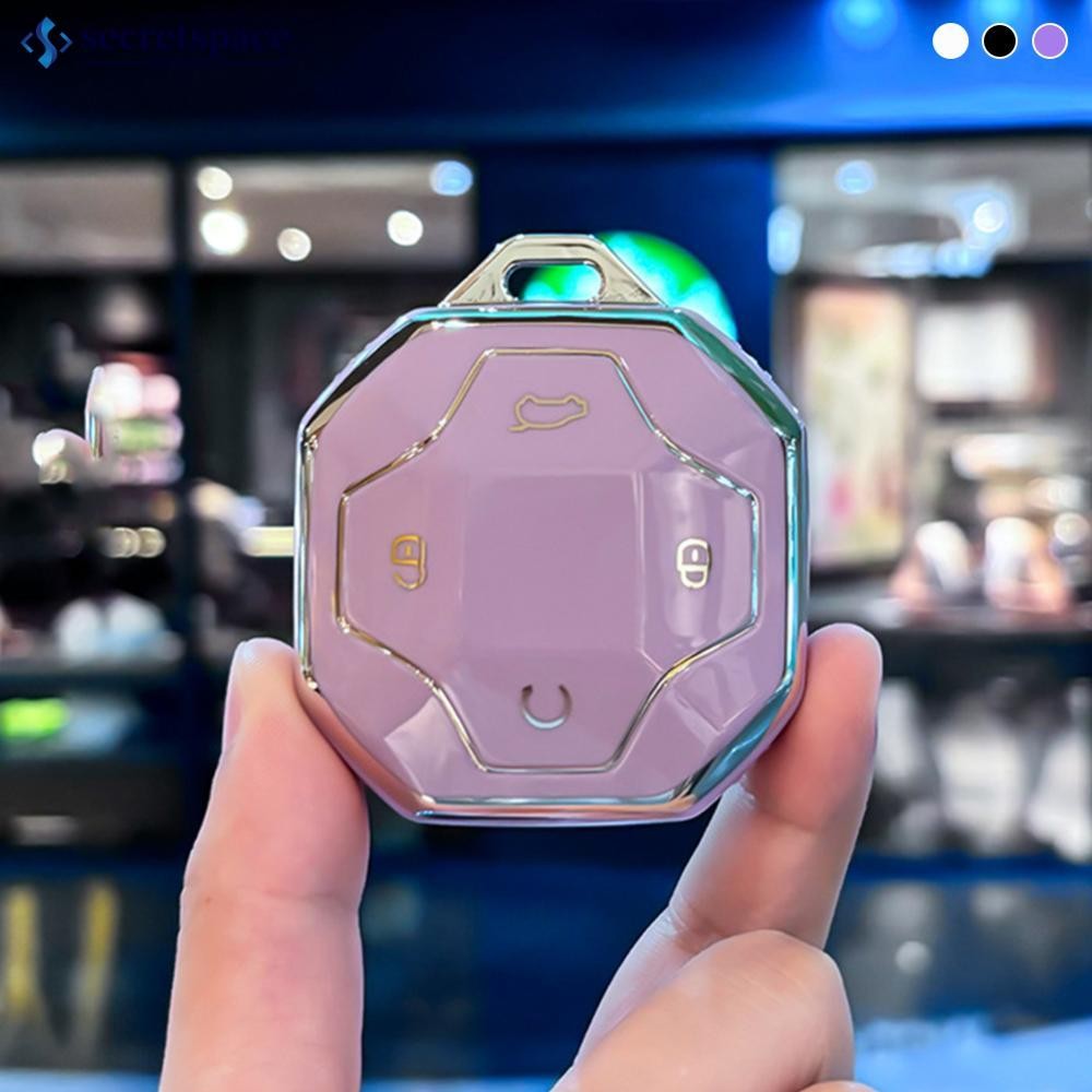 SECRETSPACE Soft TPU Car 4 Buttons Key Case Remote Control Protect ...