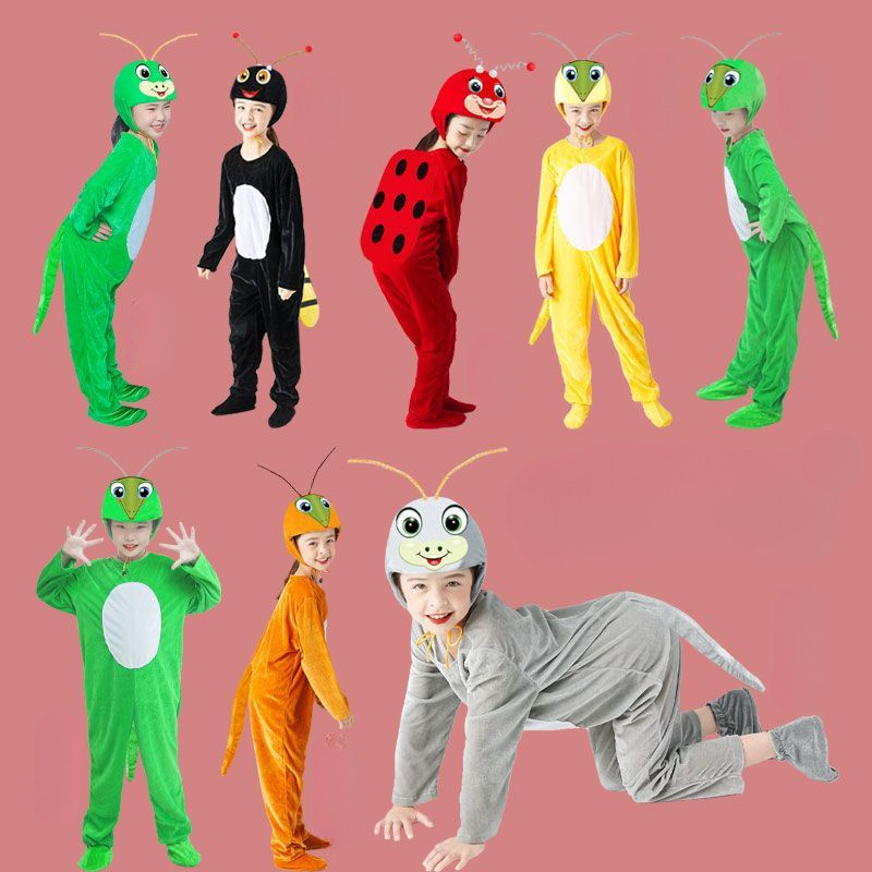 Ready Stock Children's Grasshopper Ant Cricket Ladybug Mantis Little ...