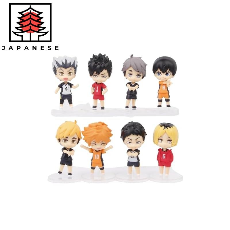 [Direct from JP]Haikyu!! Anime Character Figure Set of 8! | Shopee ...