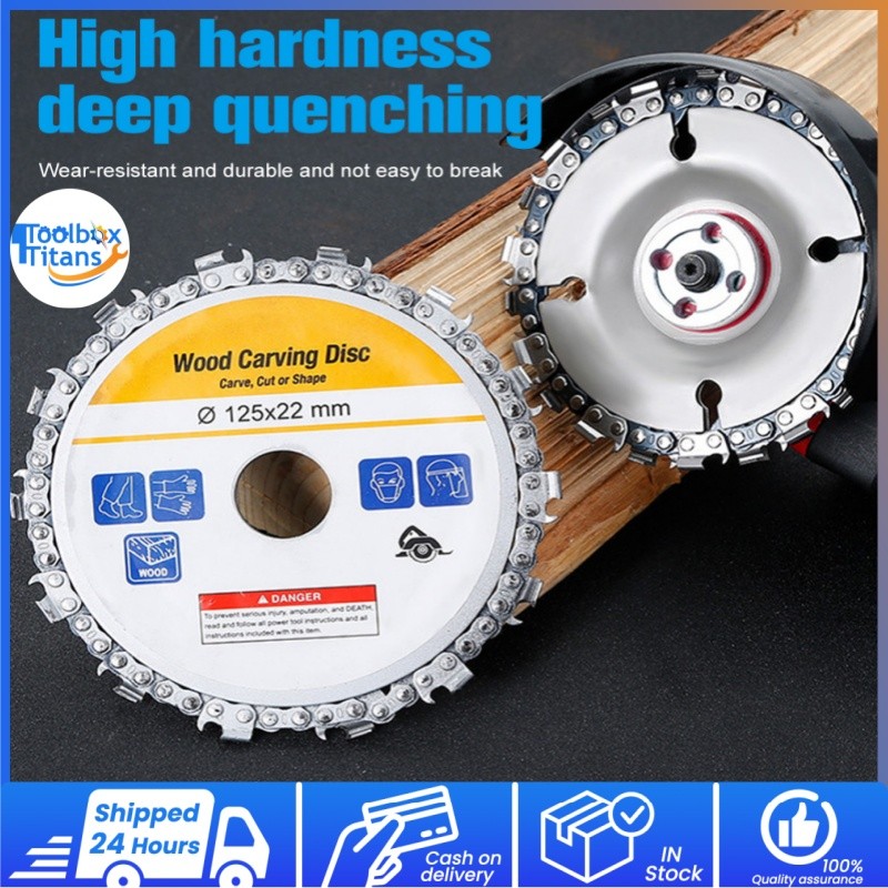 4/5Inch Grinding Machine Woodworking Disc Grooving Chains Disc Wood ...