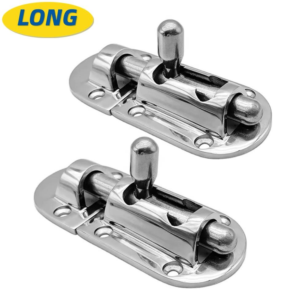 LONNGZHUAN Boat Latch, 60mm 90mm 110mm 316 Stainless Steel Window Lock ...
