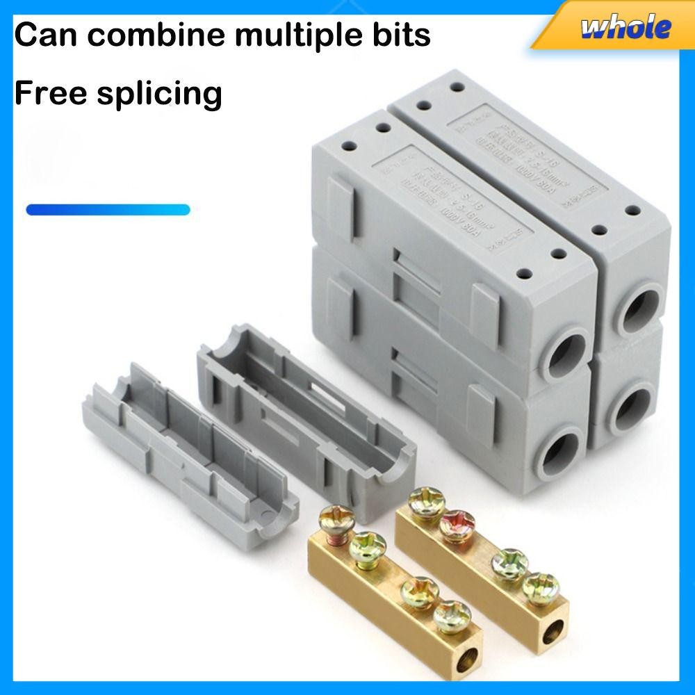 PP+WHOLE Conductor Brass High Power Splitter High Power Quick Terminal ...