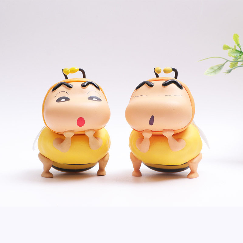 9cm Crayon Shin Chan Nohara Shinosuke Cosplay Bee Action Figurine Pvc ...