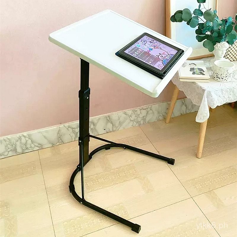 Laptop Stand Floor Computer Desk Bed Movable Desk Foldable and Hoisting ...