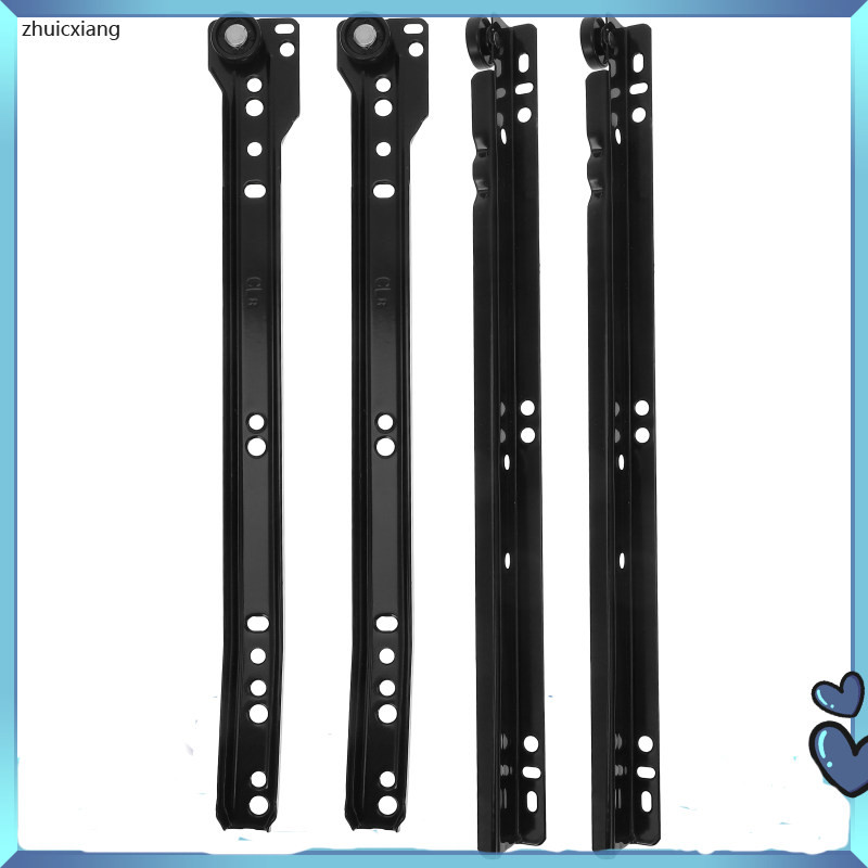 Side Mount Drawer Slides Rails Wardrobe Track Dresser Cupboard Dressing ...
