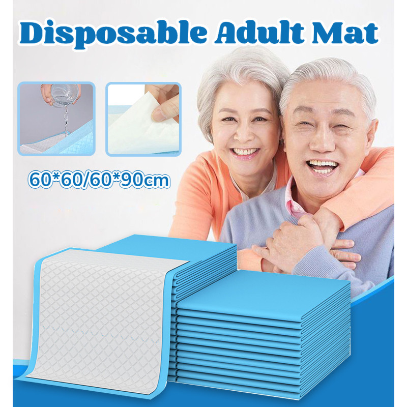 80/100PCS Adult Mat Disposable Elderly Diaper Quick Absorption Odor ...