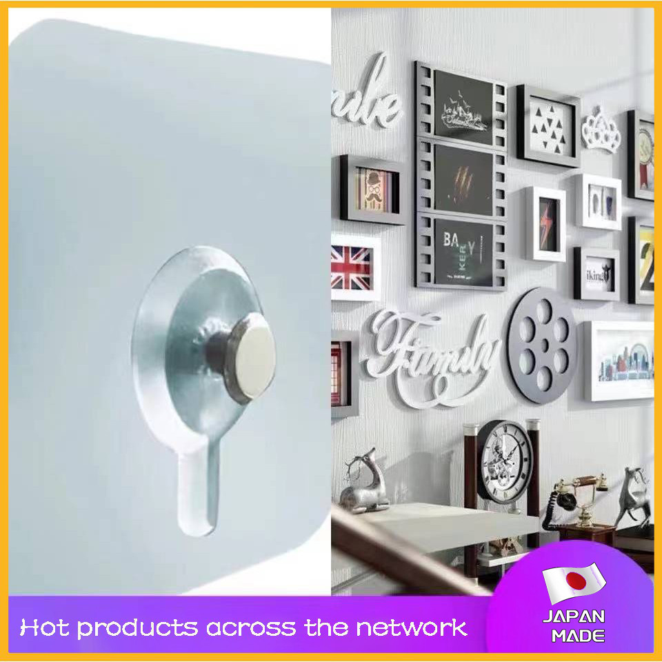 Non-Trace Self Adhesive Nails Hook For Photo Frame Hole Hanging Nail ...