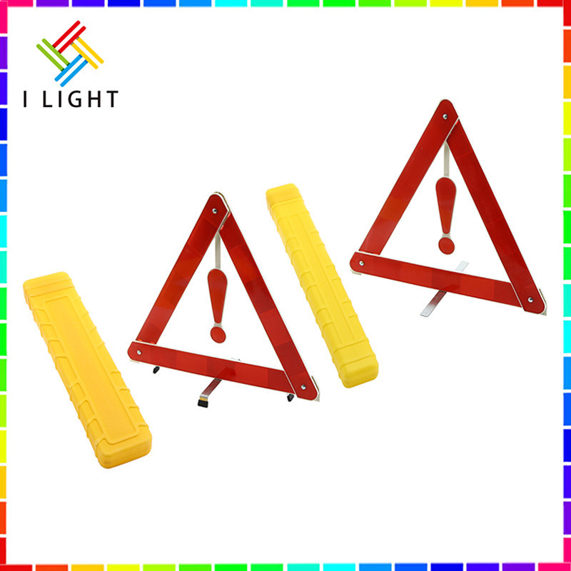 （Fast&COD）Road Safety Warning Triangle Reflector Red（-/+）Foldable ...