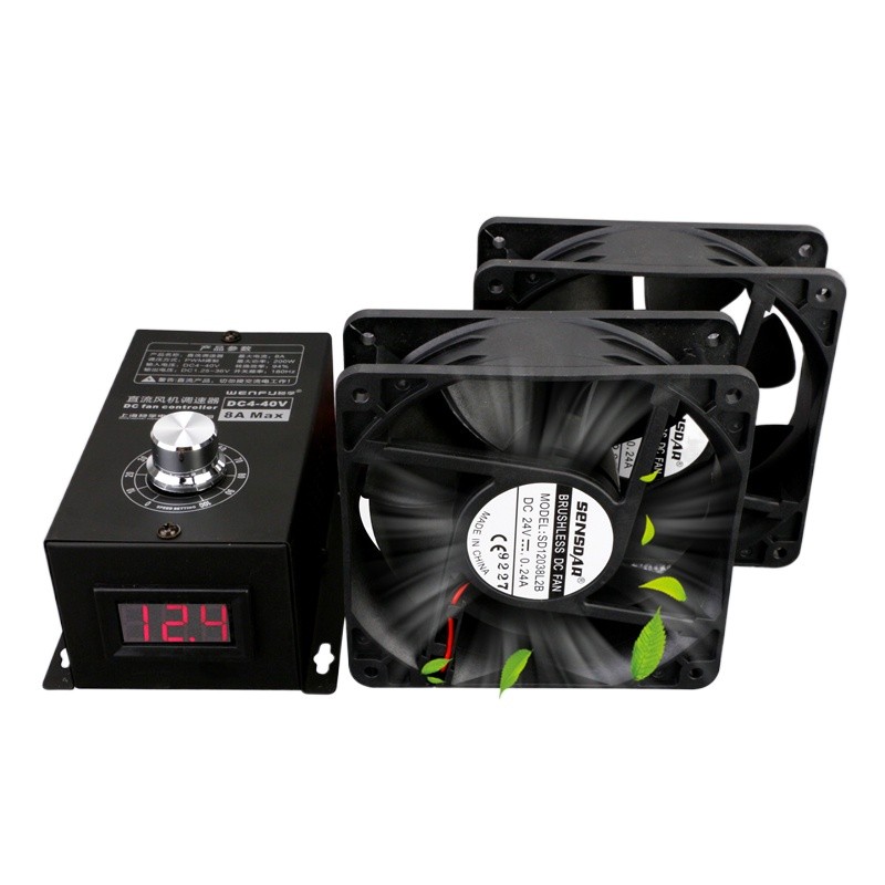 DC fan speed controller DC12V DC24V 36V DC motor electronic voltage ...