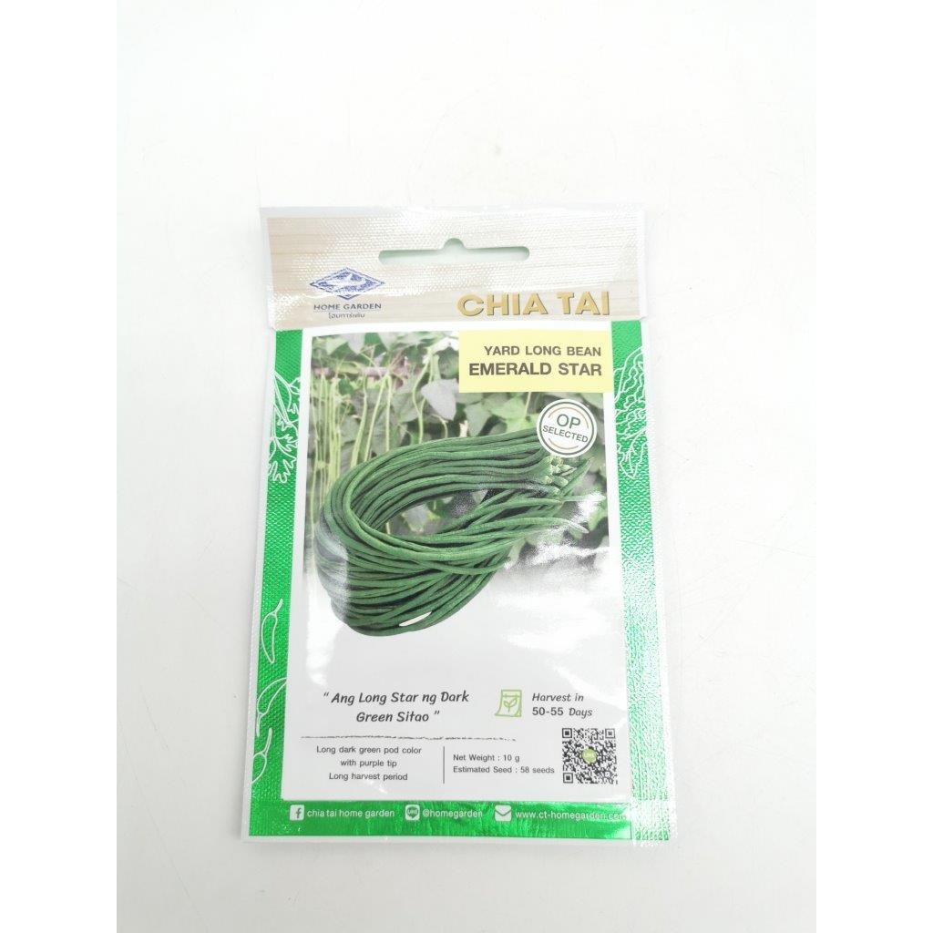 DAGHANG ANI FS EMERALD STAR LONG BEAN SEEDS BY CHIA TAI ORIGINAL GARDEN ...