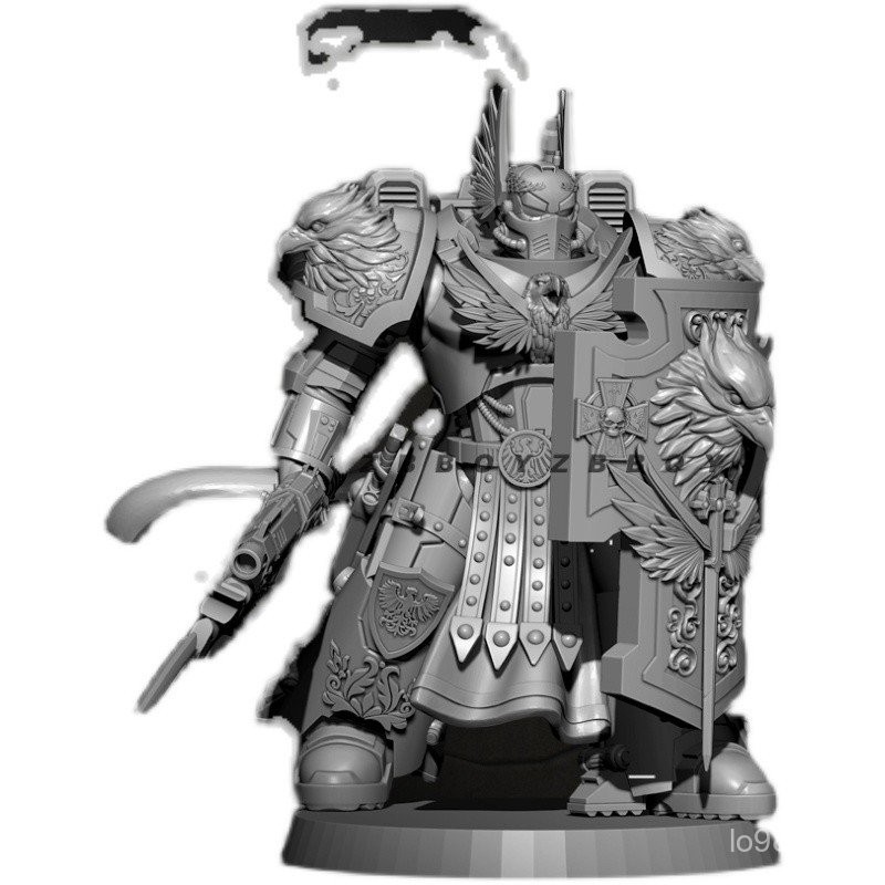 40mm ZBBOY Supervision Monroe Legion-1 Resin Hand Toy Soldier White ...