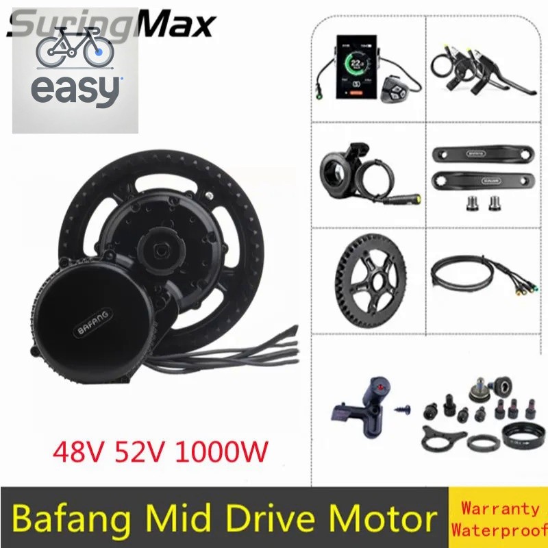 Ebike Bafang 8Fun Motor BBSHD 48V 52V 1000W Mid Drive Motor Electric ...
