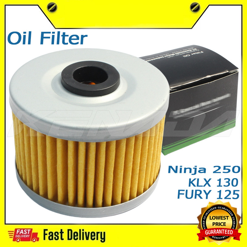 OIL FILTER KAWASAKI BARAKO 1 2 FURY 125 KLX 130 150 230 Ninja 250 ...