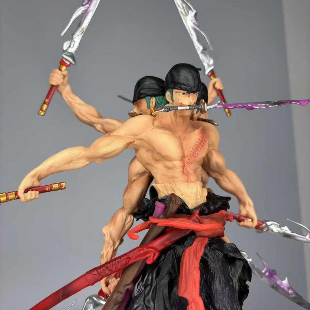 One Piece Zoro Asura Zoro Three Swords Anime Merchandise Movie ...
