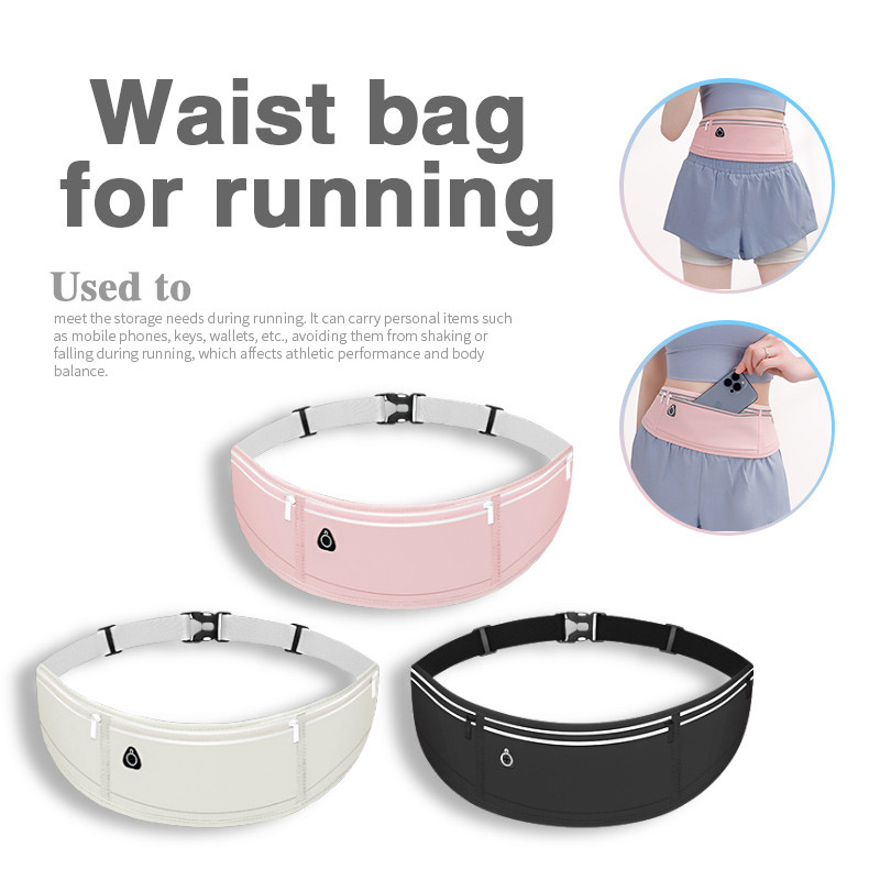Waist Belt Bags Sports Running Fanny Pack Women Men Purse Mobile Phone ...